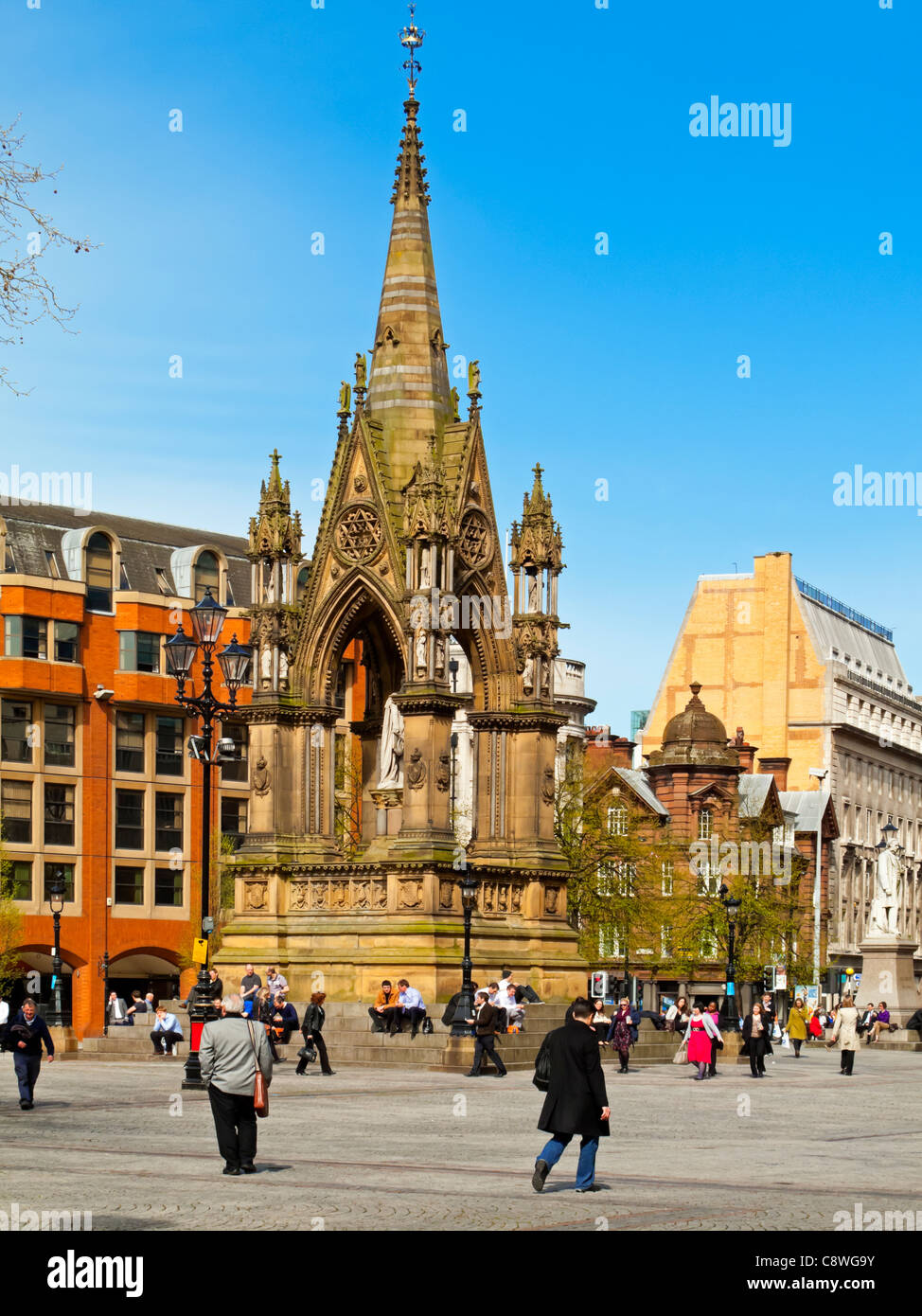 Uk england manchester albert square hi-res stock photography and images ...