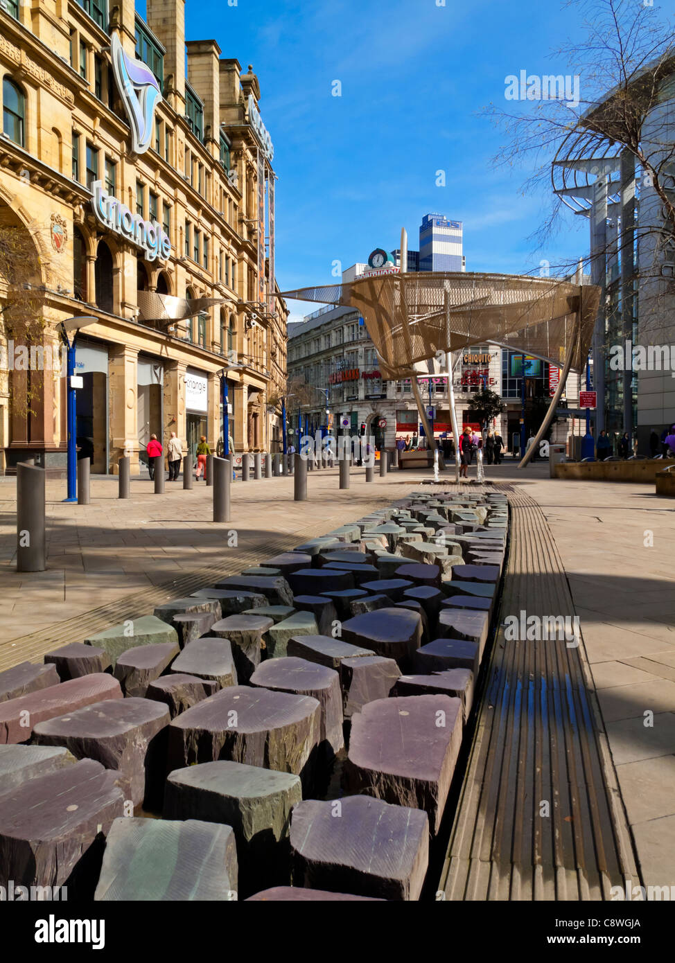 The Triangle Shopping Centre in Manchester England UK in Exchange ...