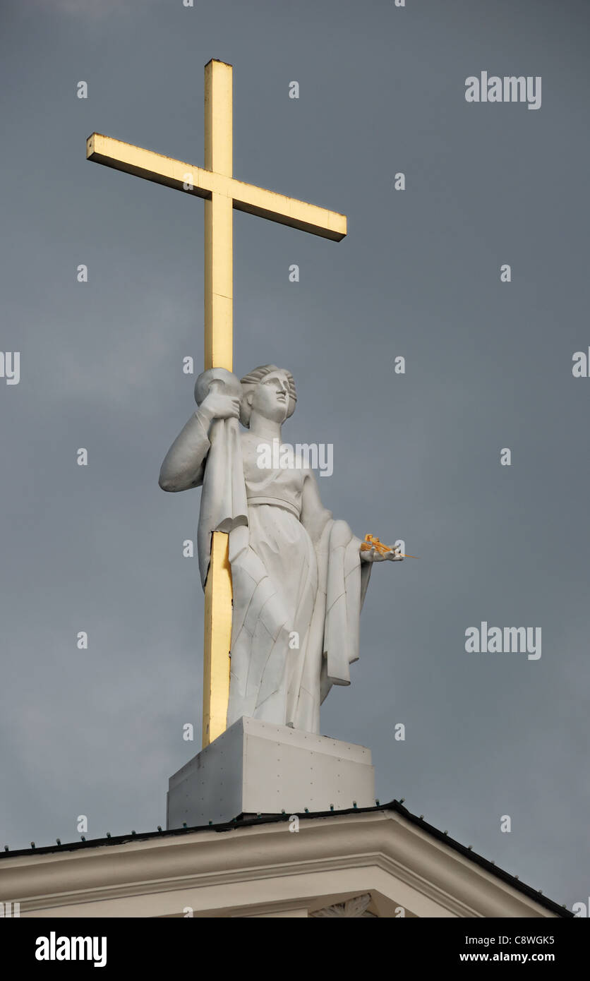 Statue of Saint Helena (Helena Augusta or Helena of Constantinople) on ...