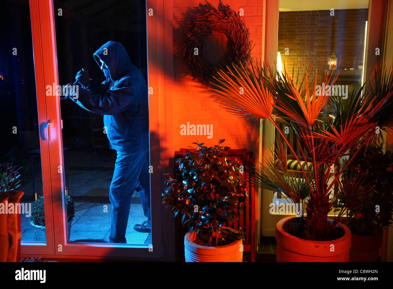 Nighttime Burglar High Resolution Stock Photography and Images - Alamy
