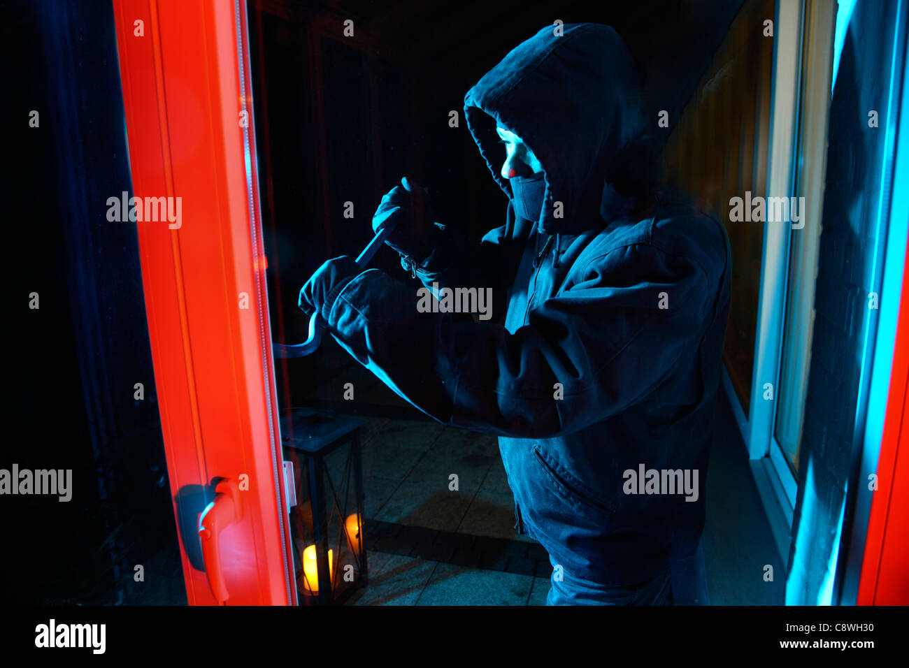 Nighttime burglar hi-res stock photography and images - Alamy