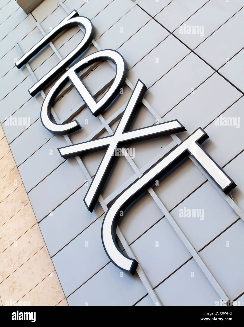 Next brand logo hi-res stock photography and images - Alamy