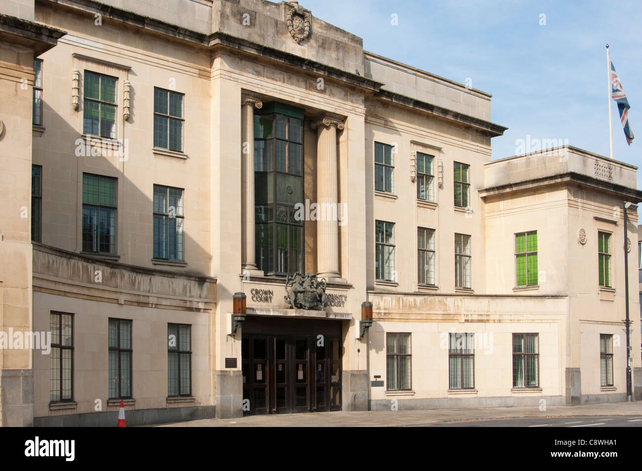 Crown and County Court Oxford England Stock Photo - Alamy