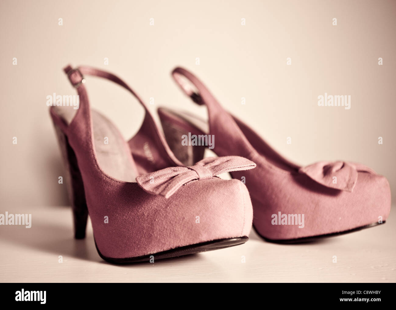 lifestyle shoe shoot Stock Photo - Alamy