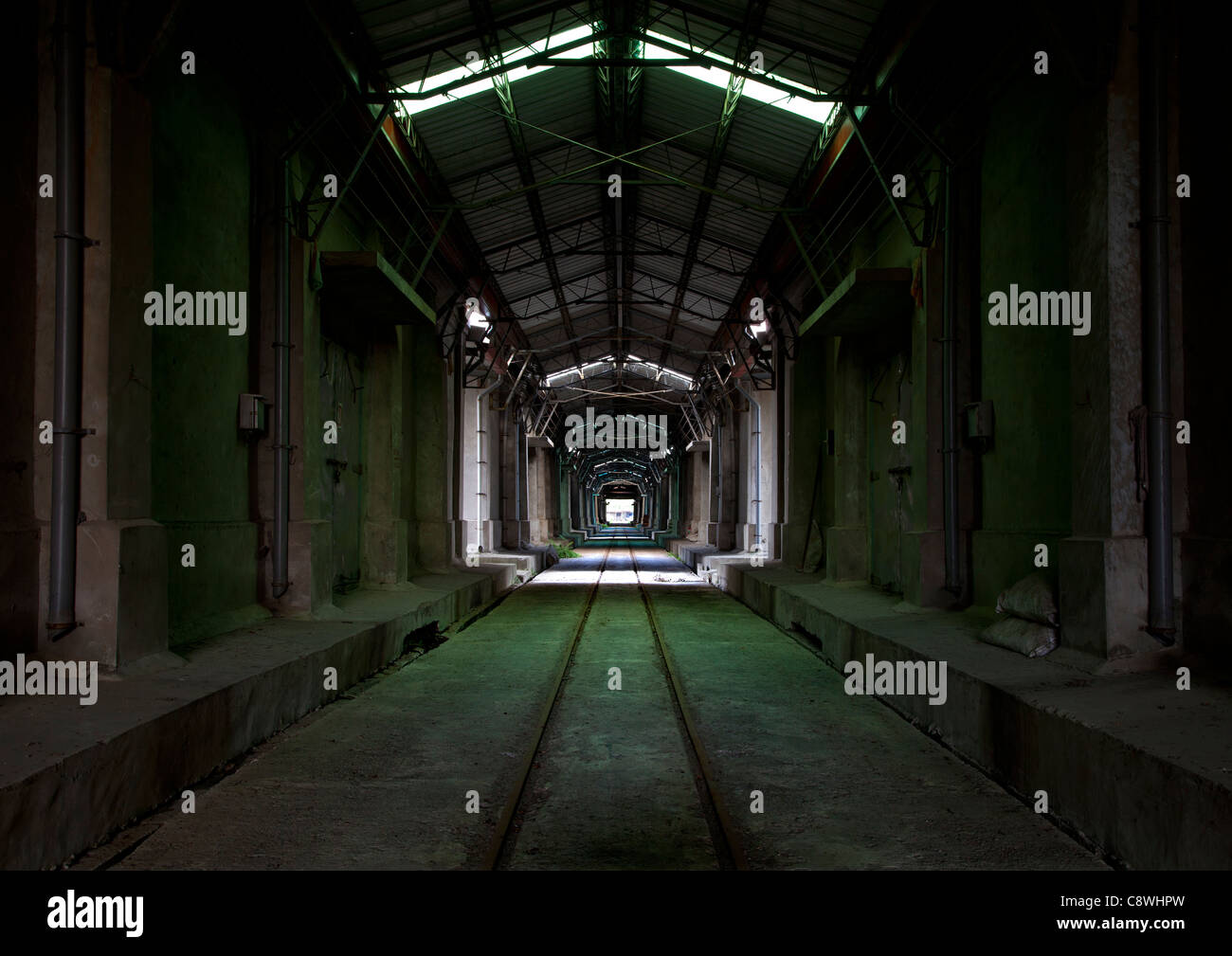 A disused Train Service Tunnel in Taiwan Stock Photo - Alamy