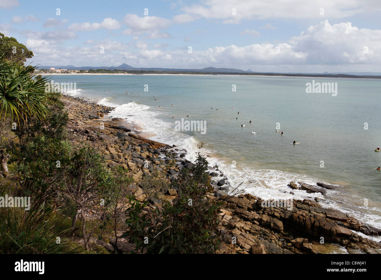 Noosa National Park at Sunshine Coast in Queensland, Australia Stock ...