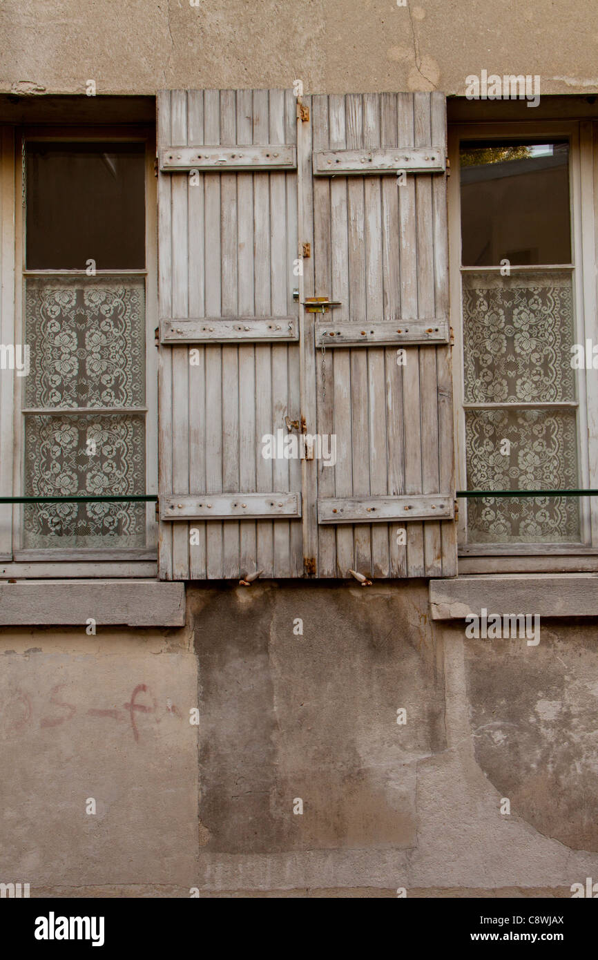 Paris in shutters hi-res stock photography and images - Alamy