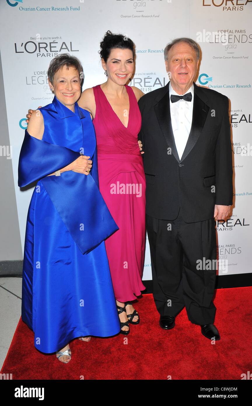 Sally Gordon, Julianna Margulies, Michael L. Gordon at arrivals for L ...