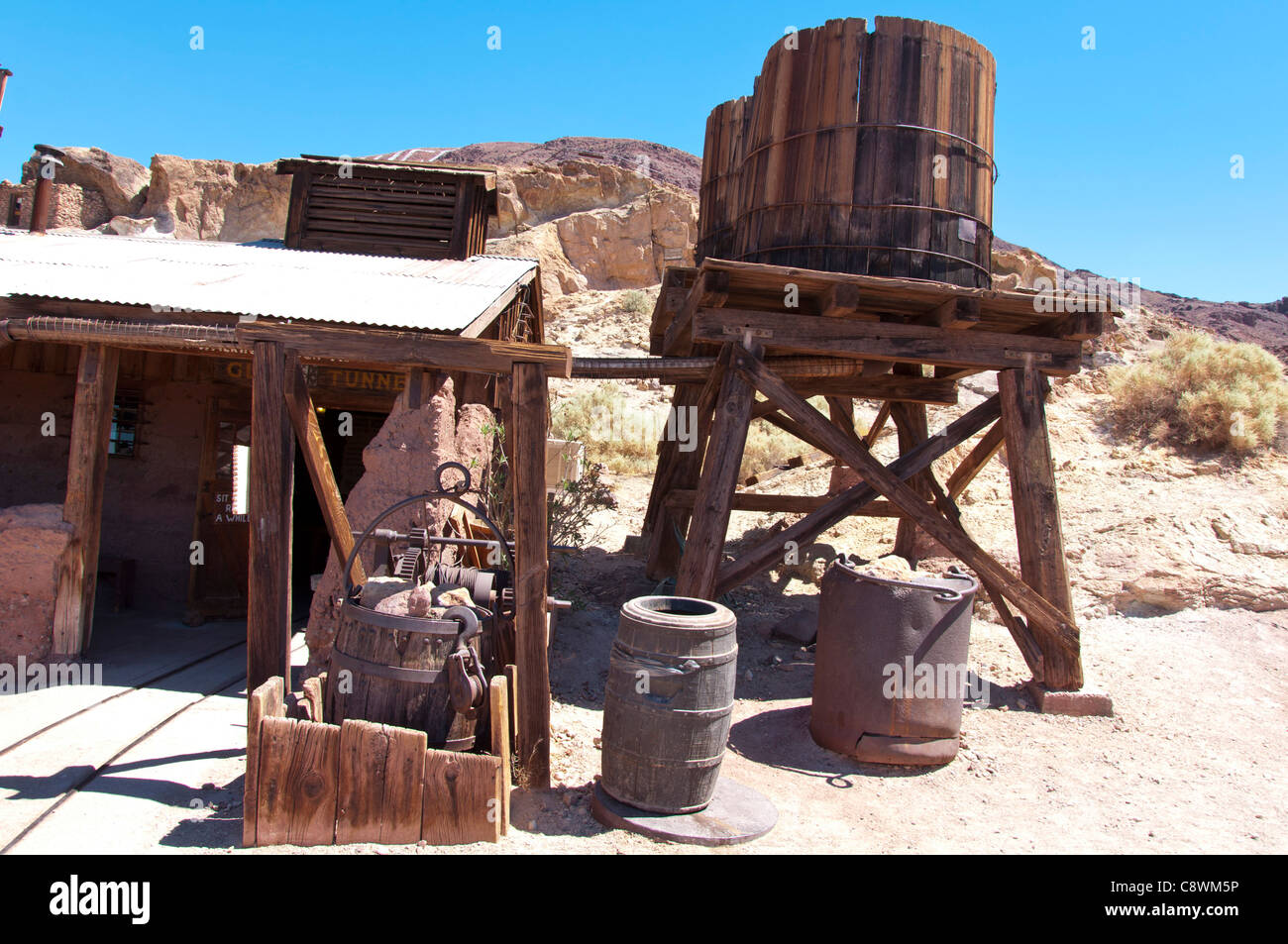 Calico Ghost Abandoned Mining Town, Yermo, San Bernardino County ...