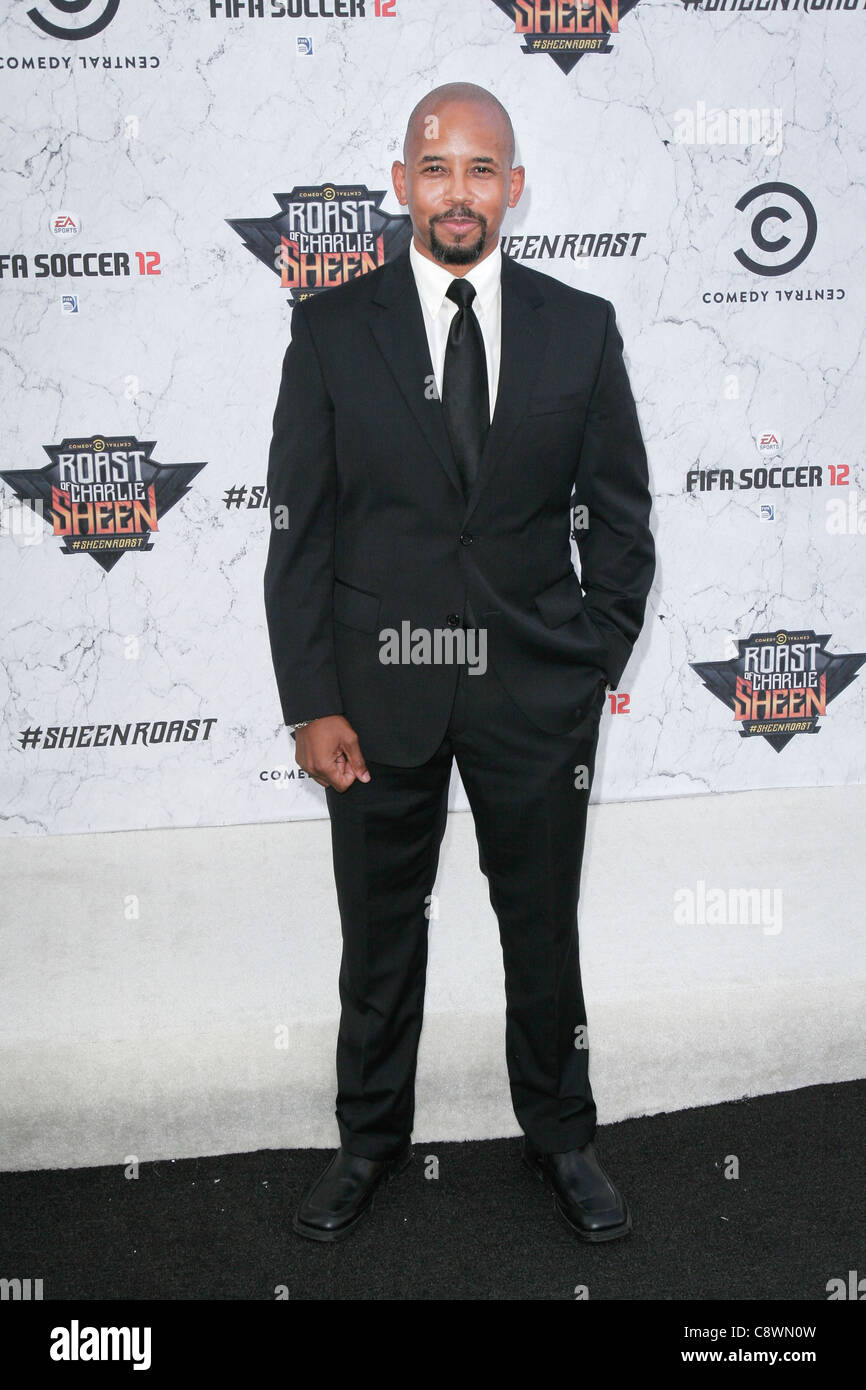 Michael Boatman arrivals Comedy Central Roast Charlie Sheen Sony ...