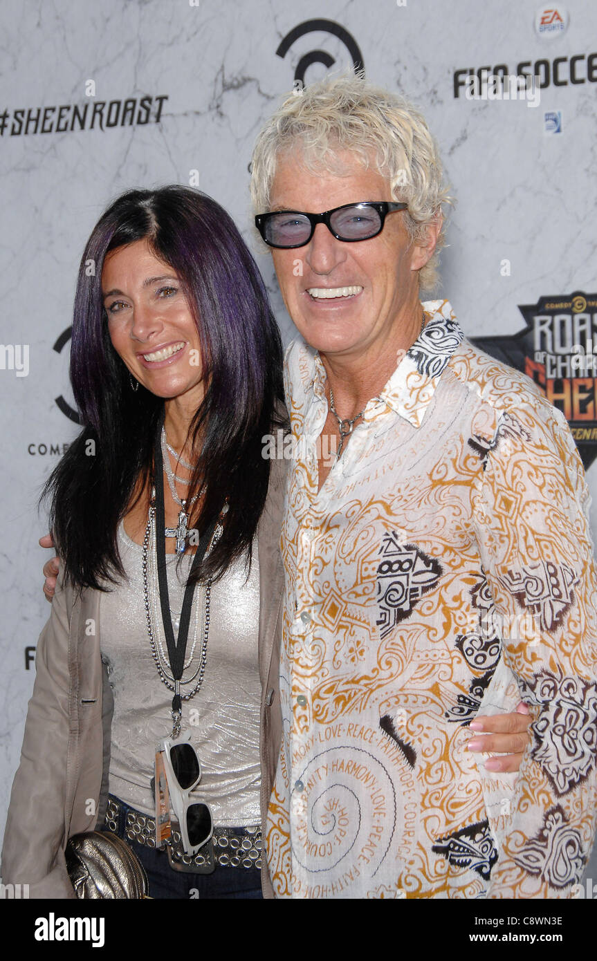 Lisa Cronin Kevin Cronin arrivals Comedy Central Roast Charlie Sheen ...