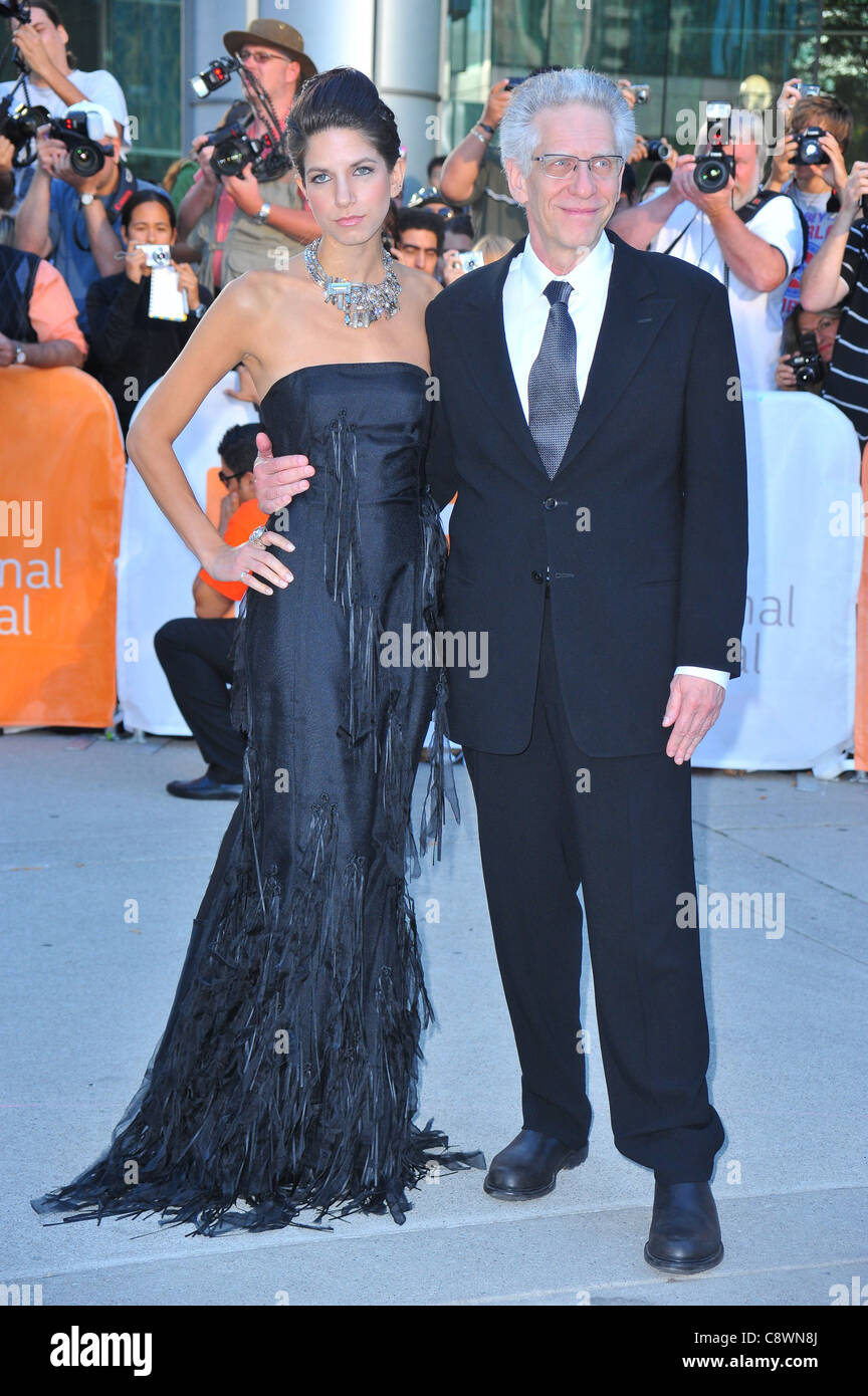 Caitlin Cronenberg David Cronenberg arrivals DANGEROUS METHOD Premiere ...
