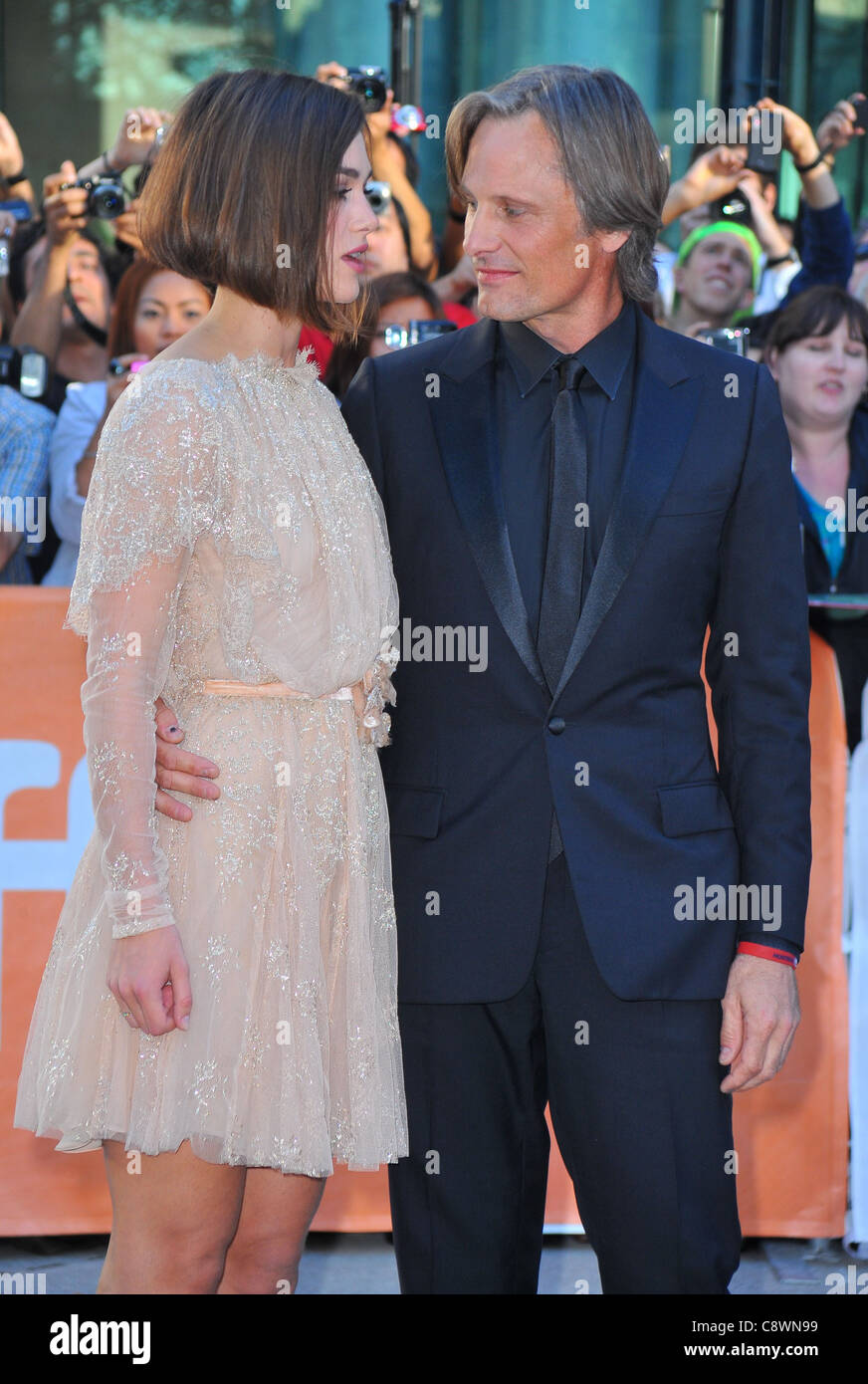 Keira Knightley Viggo Mortensen arrivals DANGEROUS METHOD Premiere ...
