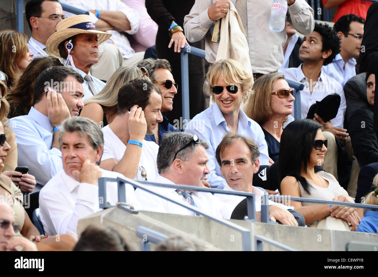 Ben Stiller Owen Wilson Cliff Richard upper leftstraw hat in attendance ...