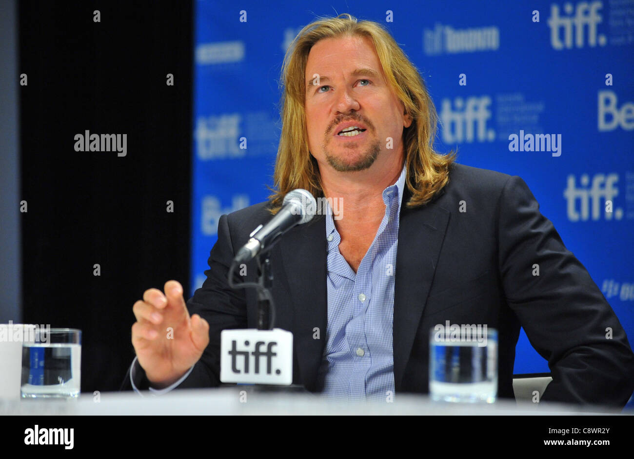 Val Kilmer atpress conference TWIXT Press Conference Toronto ...
