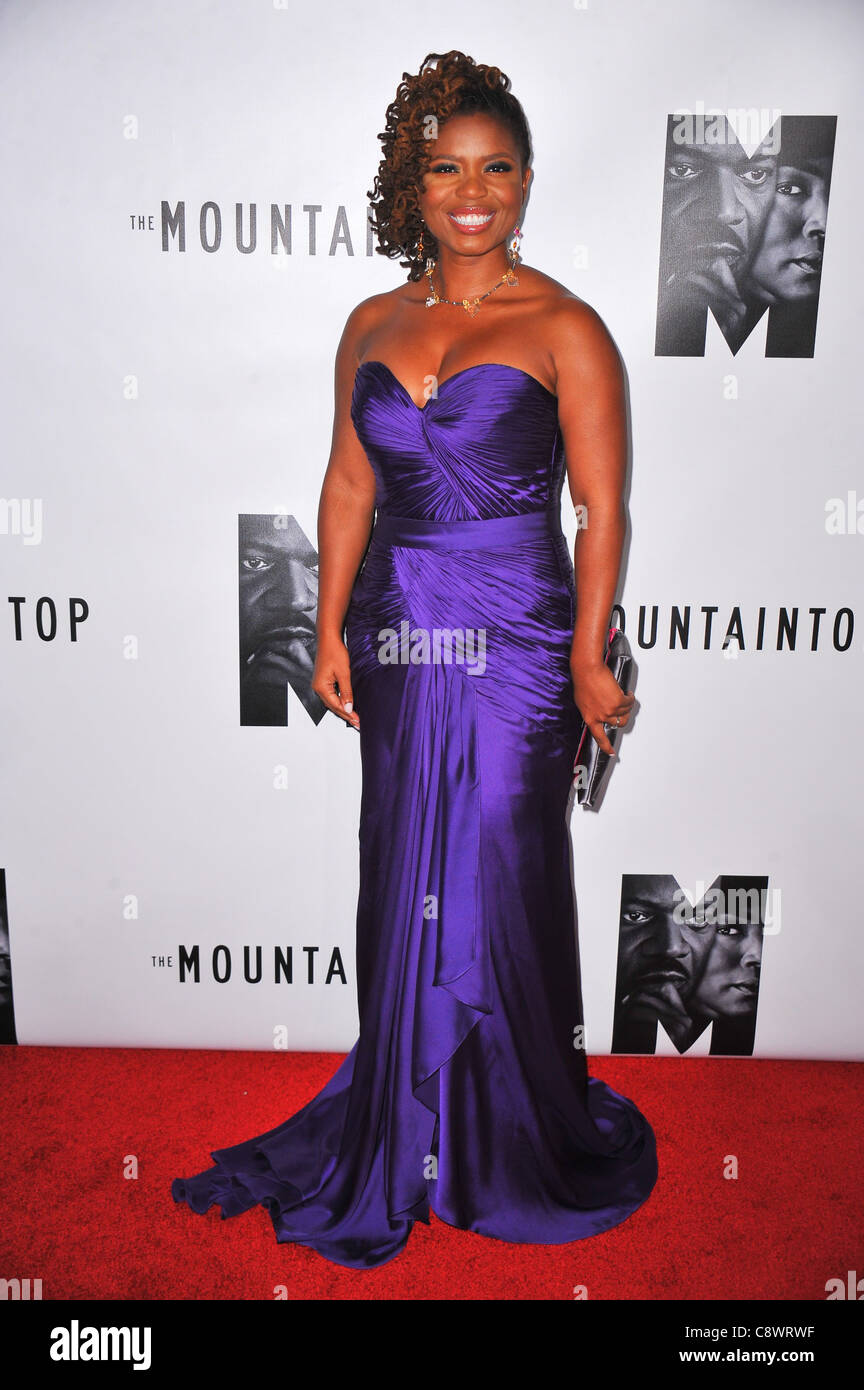Katori Hall in attendance for THE MOUNTAINTOP Opening Night on Broadway ...