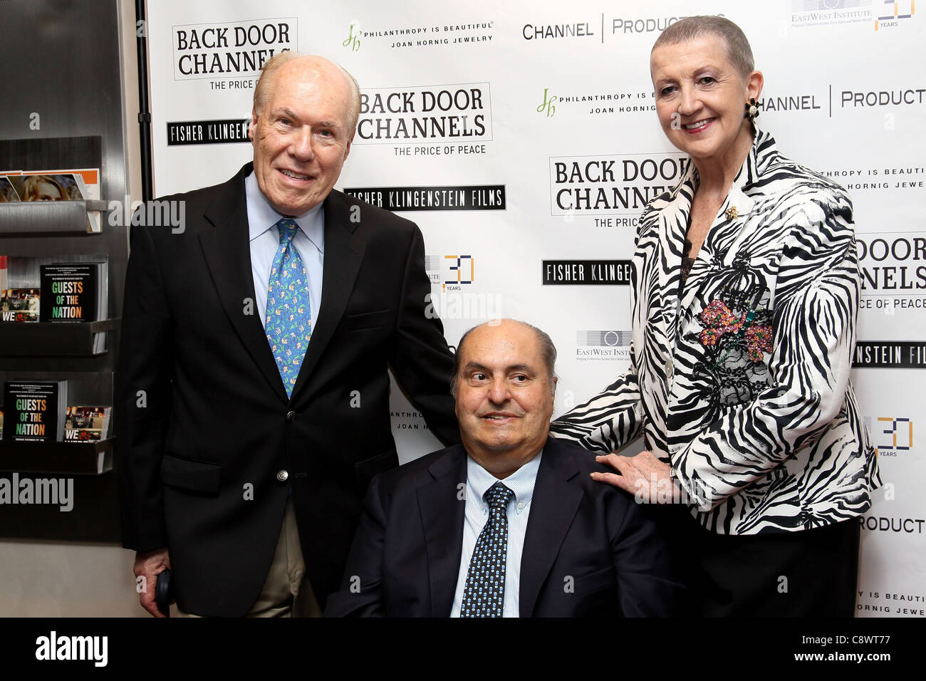 Martin Fox, Leon Charney, Natalie Hahn at arrivals for Back Door ...