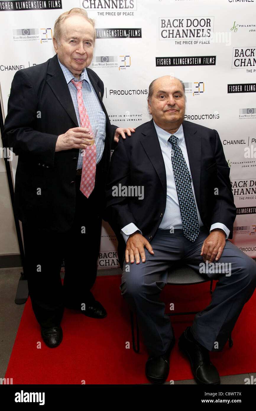 Joe Franklin, Leon Charney at arrivals for Back Door Channels: The ...