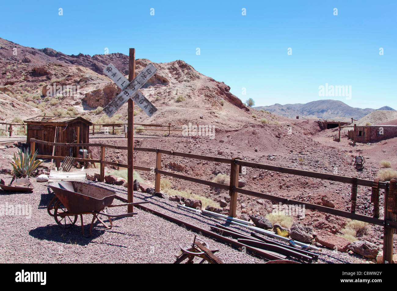 Calico Ghost Abandoned Mining Town, Yermo, San Bernardino County ...