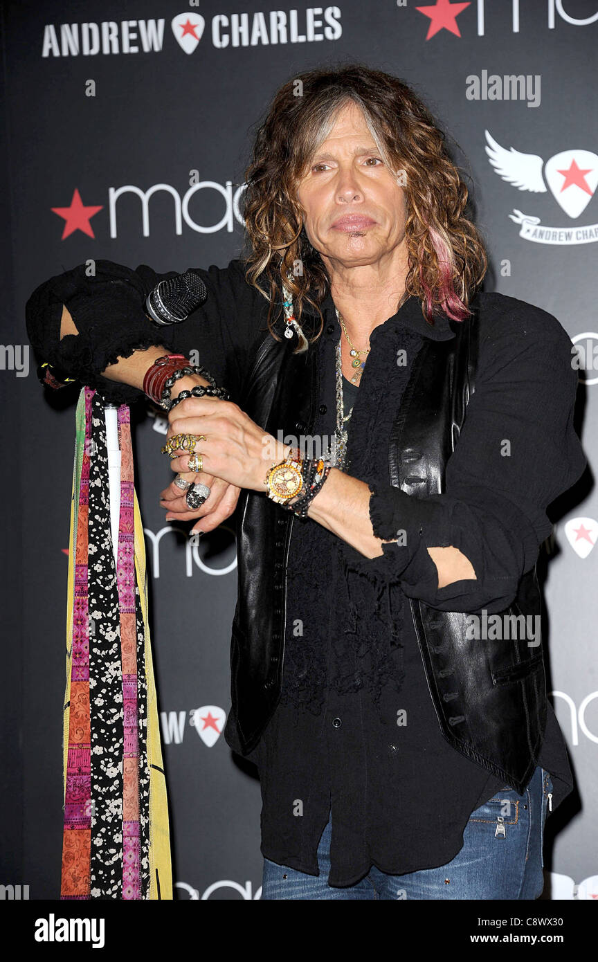 Steven Tyler at arrivals for Steven Tyler Introduces The Andrew Charles ...
