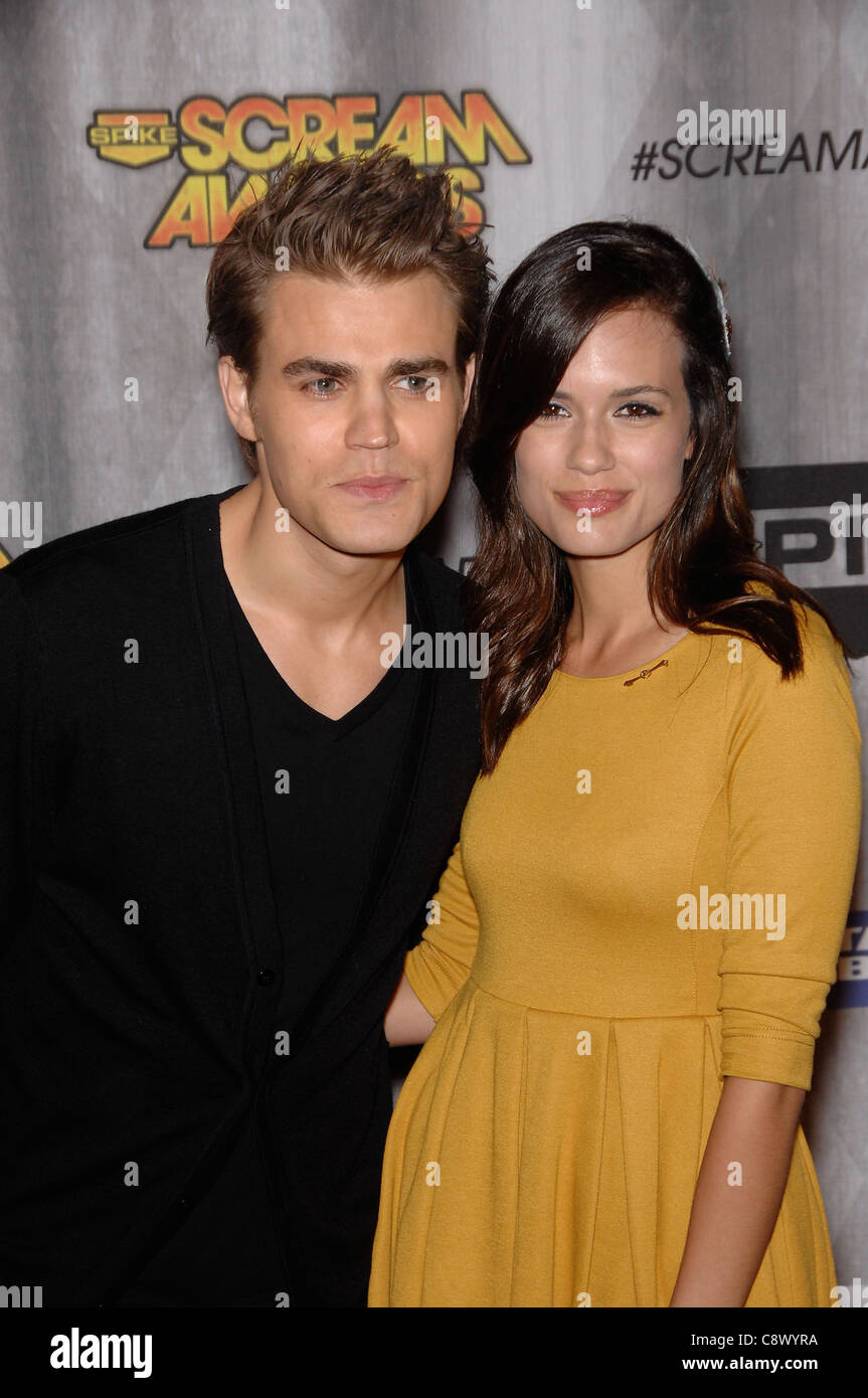 Paul Wesley, Torrey DeVitto at arrivals for SCREAM Awards 2011 by Spike ...