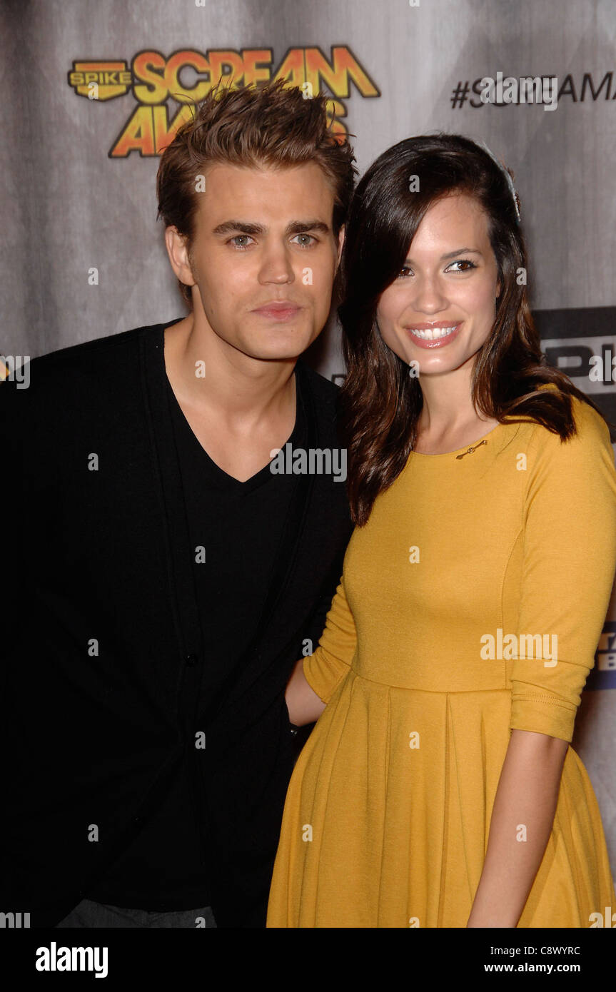 Paul Wesley, Torrey DeVitto at arrivals for SCREAM Awards 2011 by Spike ...