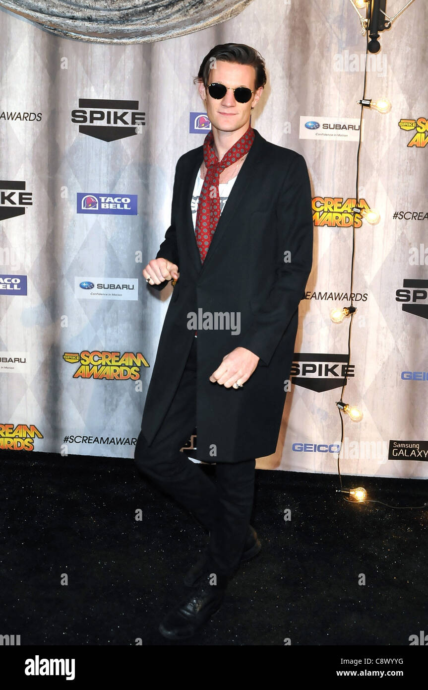 Matt Smith at arrivals for SPIKE TV SCREAM Awards 2011, Universal ...