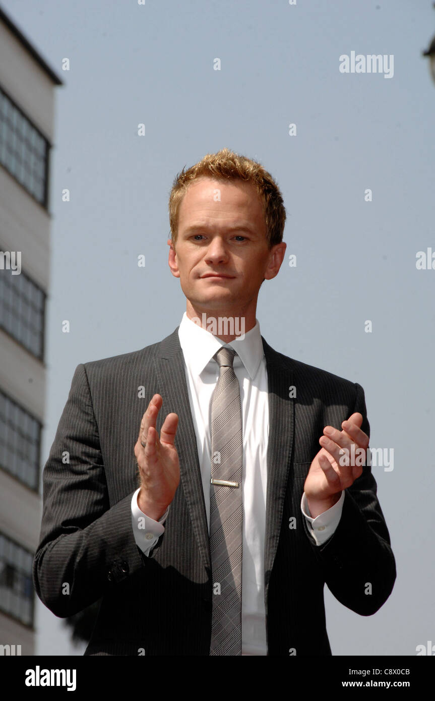 Neil Patrick Harris at the induction ceremony for Star on the Hollywood ...