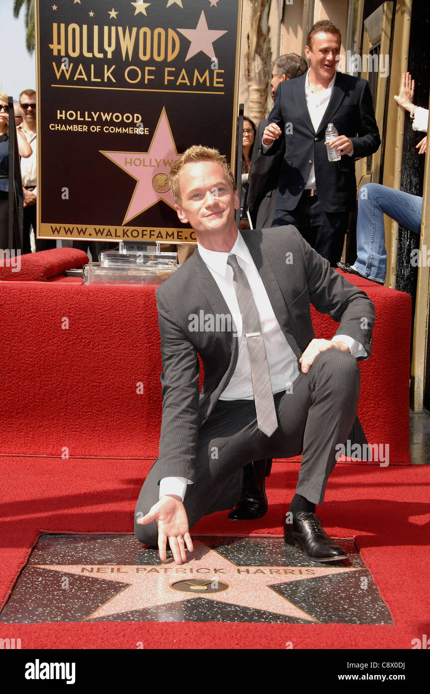 Neil Patrick Harris at the induction ceremony for Star on the Hollywood ...