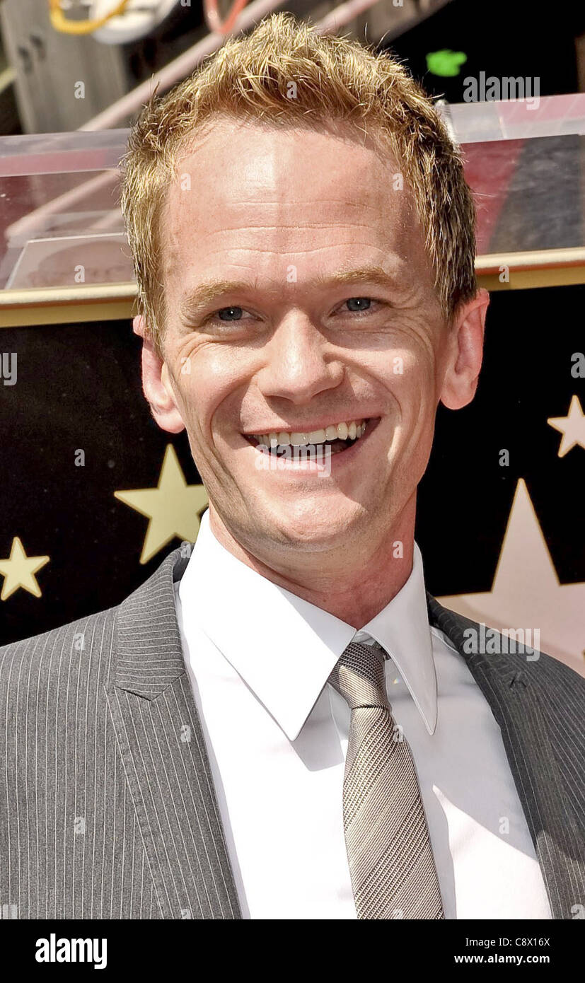 Neil Patrick Harris, guest at the induction ceremony for Star on the ...