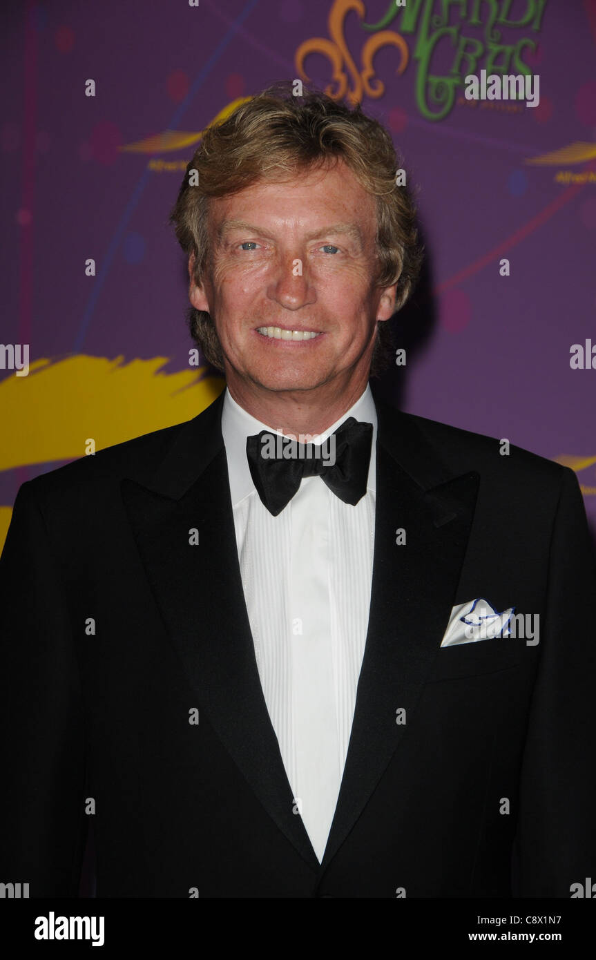 Nigel Lythgoe at arrivals for The Alfred Mann Foundation Annual Black ...