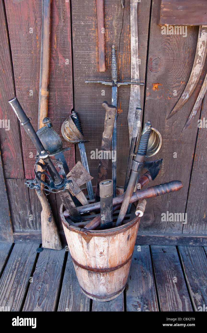 Vintage weapon hi-res stock photography and images - Alamy
