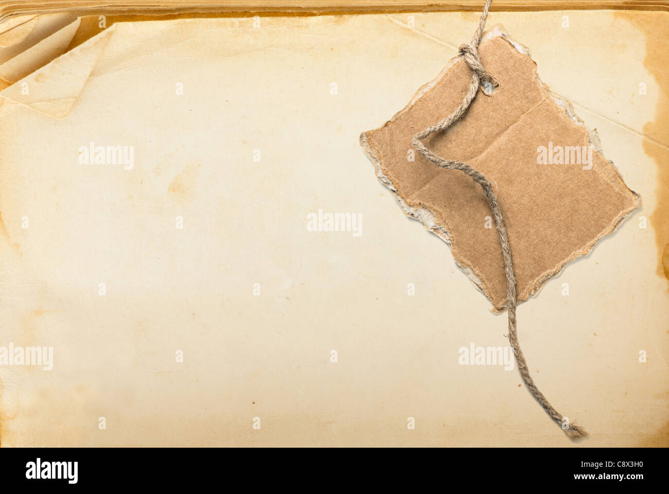 Vintage book page hi-res stock photography and images - Alamy