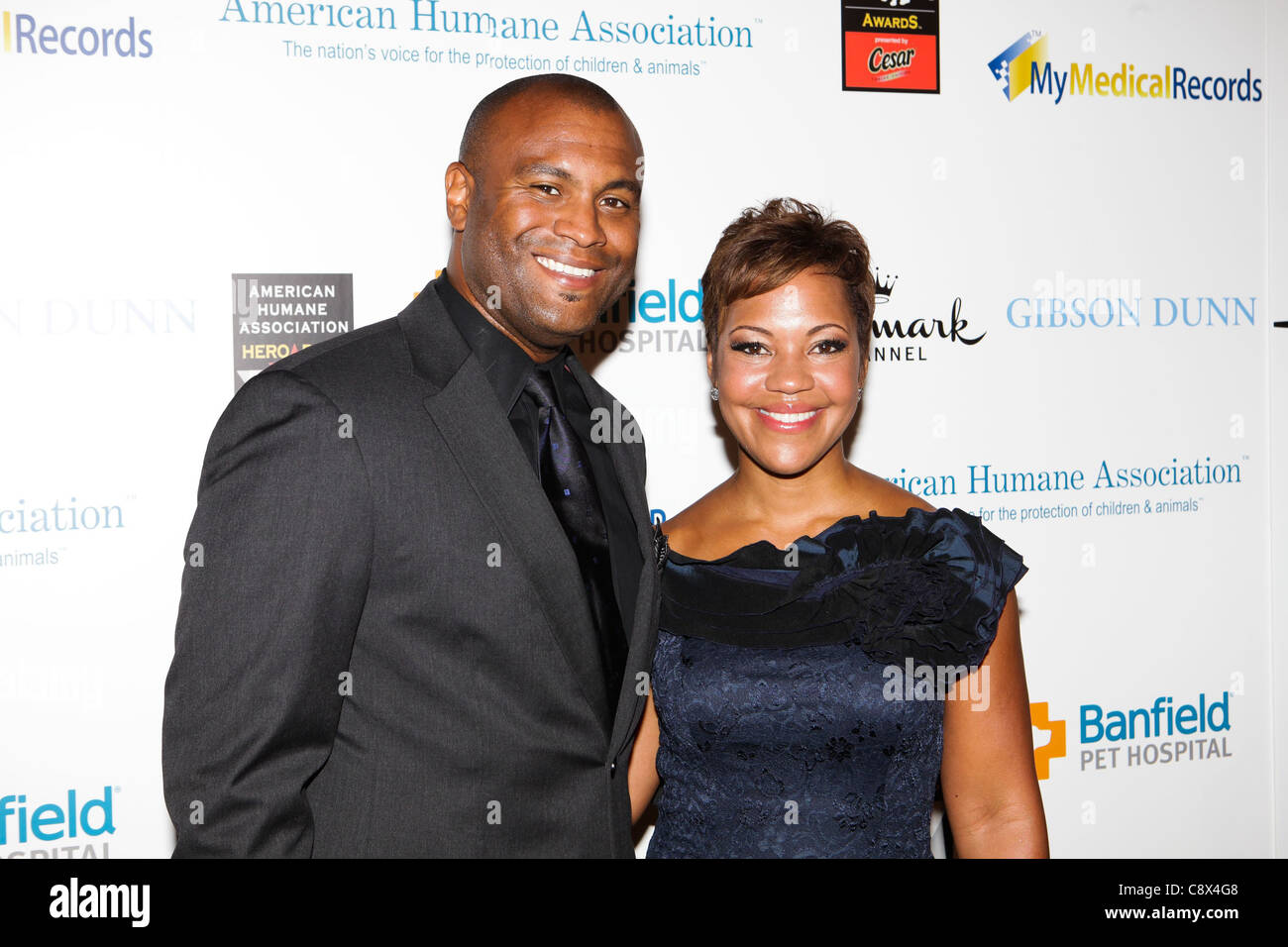 Jason Turner Stacie Turner arrivals American Humane Association Hero ...