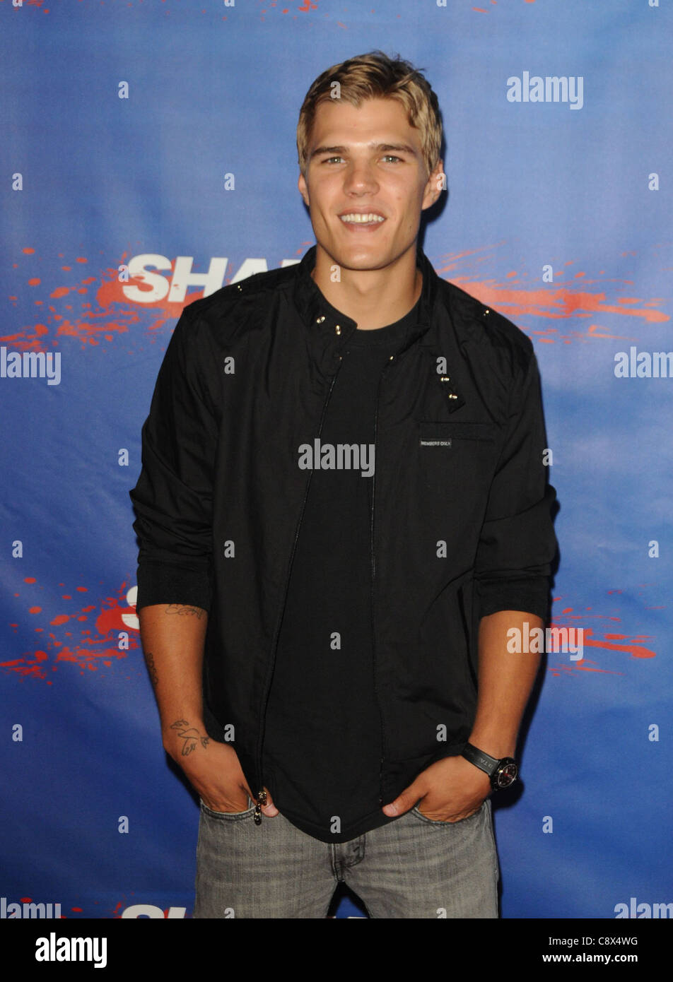 Chris Zylka arrivals Shark Night 3D Premiere Universal CityWalk Los ...