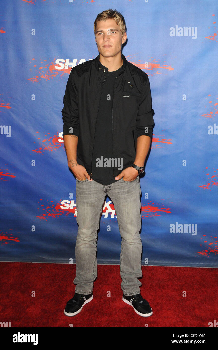 Chris Zylka arrivals Shark Night 3D Premiere Universal CityWalk Los ...