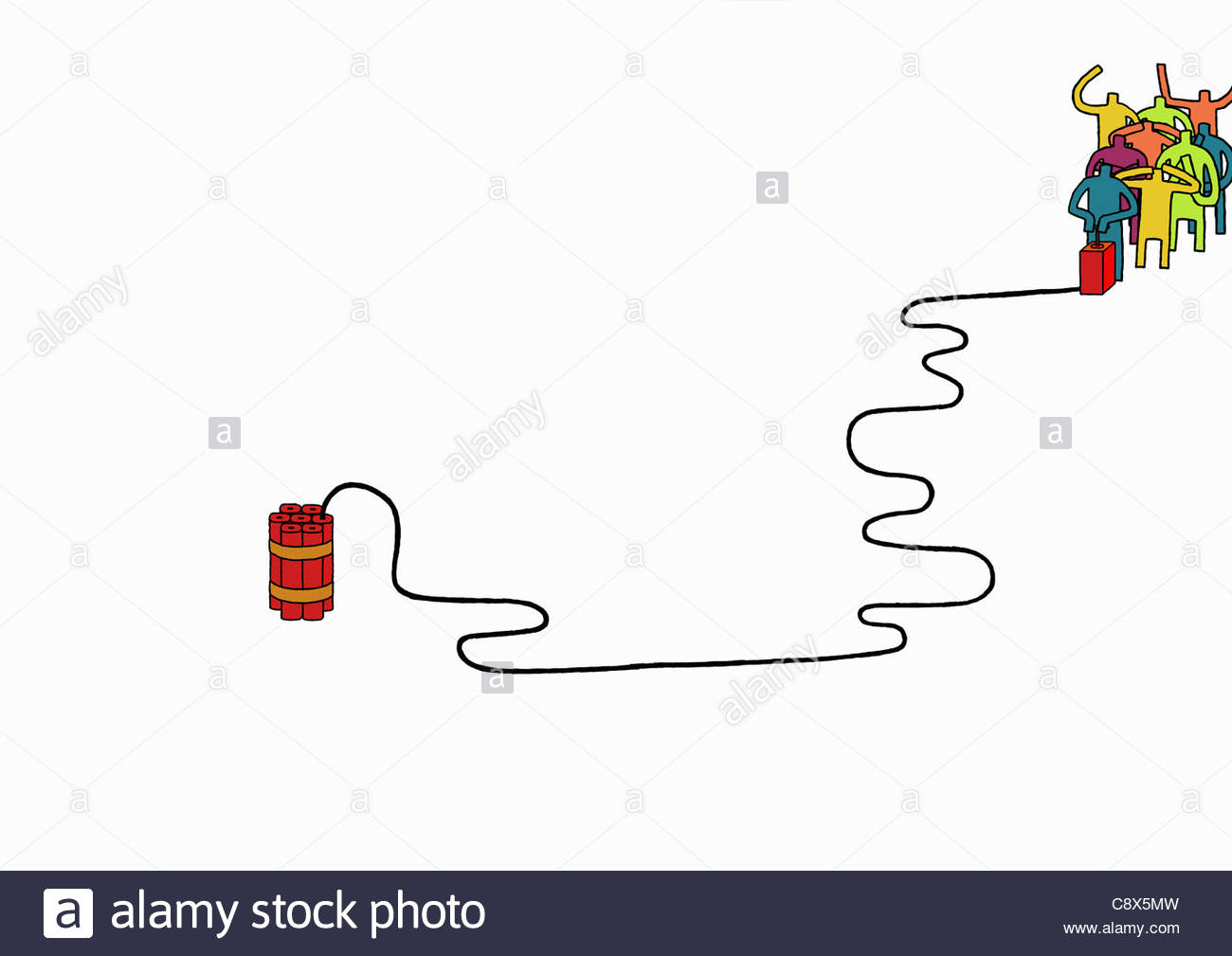 Dynamite Exploding Stock Photos & Dynamite Exploding Stock Images - Alamy