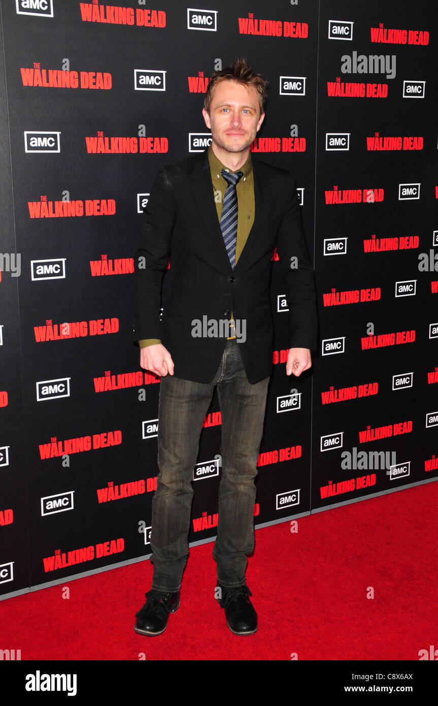 Chris Hardwick at arrivals for THE WALKING DEAD Season Two Premiere, L ...