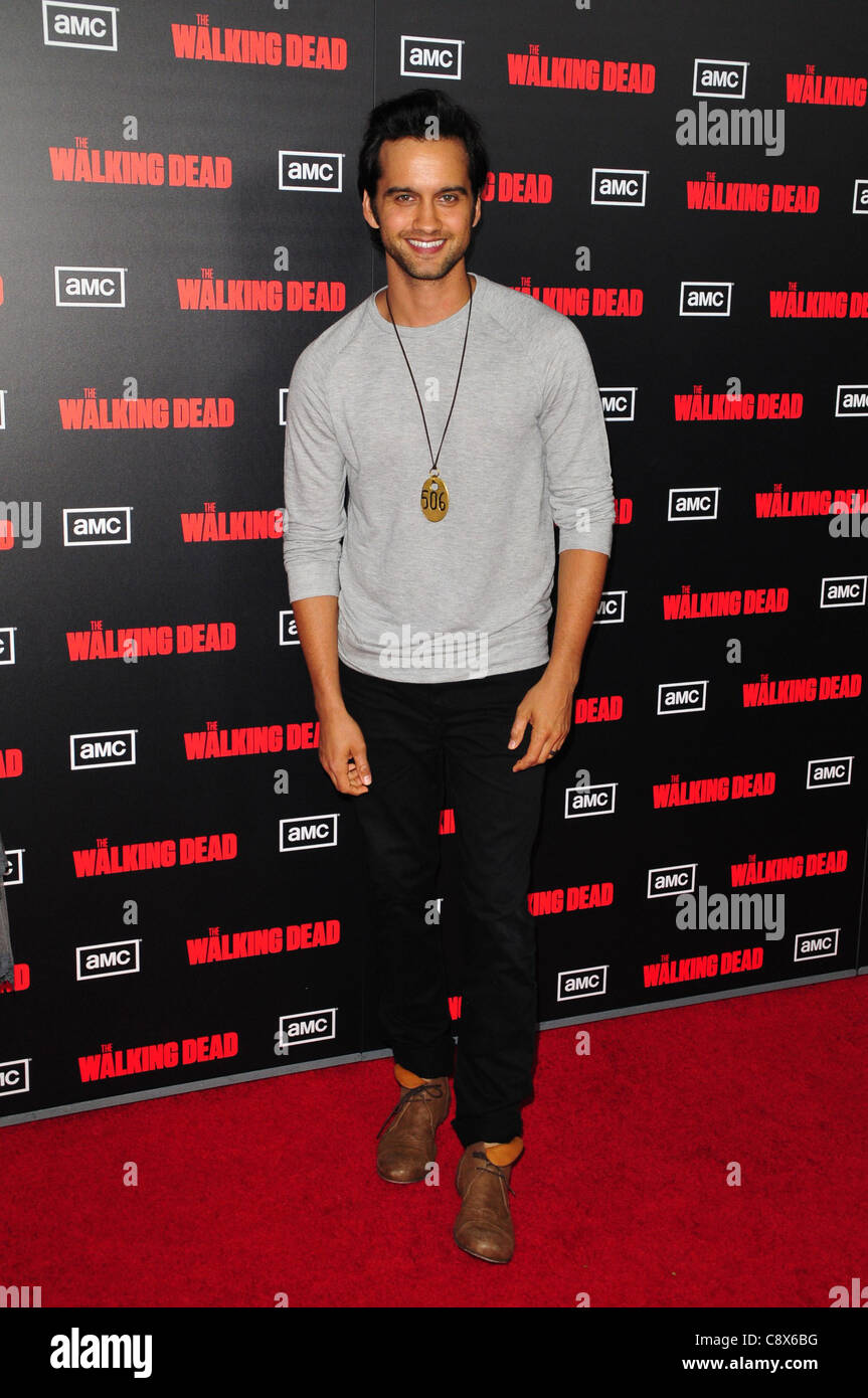 Michael Steger at arrivals for THE WALKING DEAD Season Two Premiere, L ...