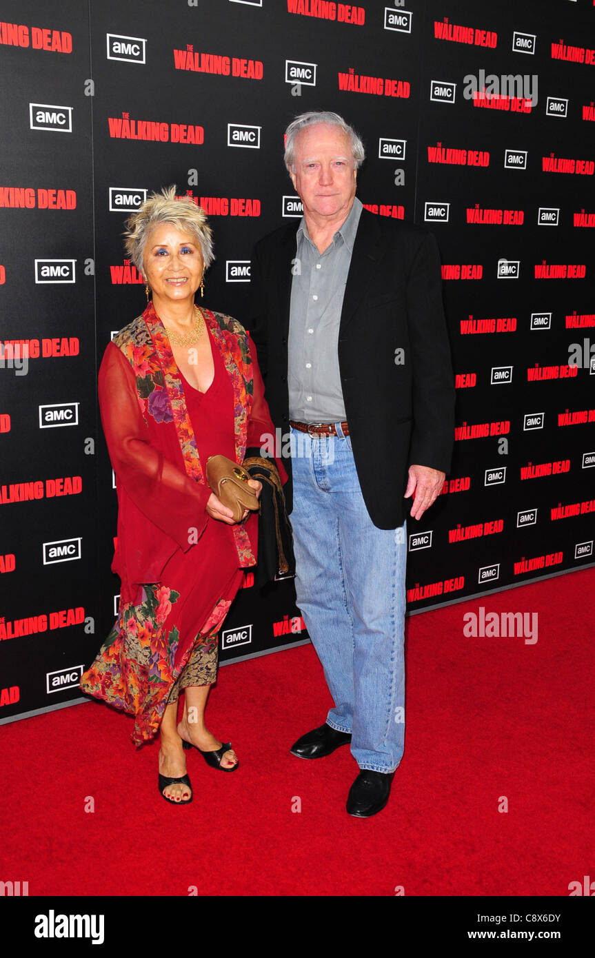 Scott Wilson at arrivals for THE WALKING DEAD Season Two Premiere, L.A ...