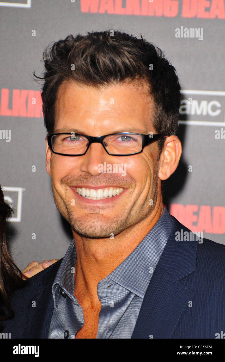 Mark Deklin At Arrivals For The Walking Dead Season Two Premiere L A