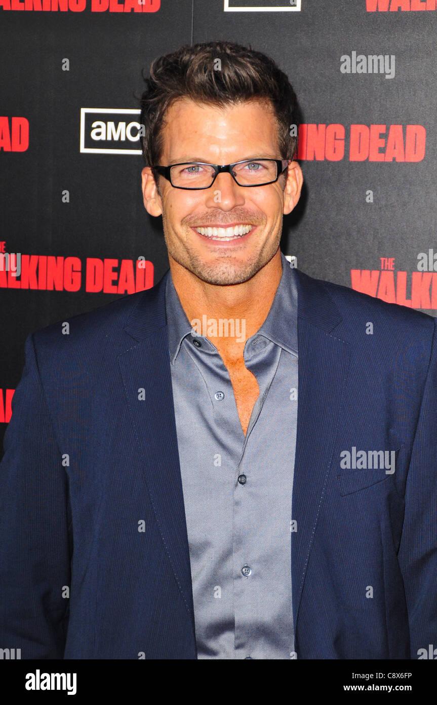 Mark Deklin At Arrivals For The Walking Dead Season Two Premiere L A