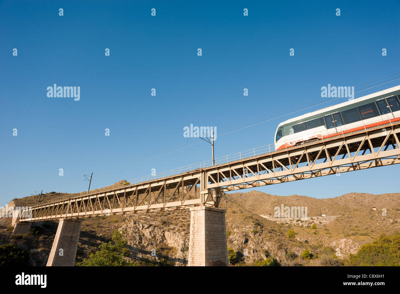 Narrow gauge train spain hi-res stock photography and images - Alamy
