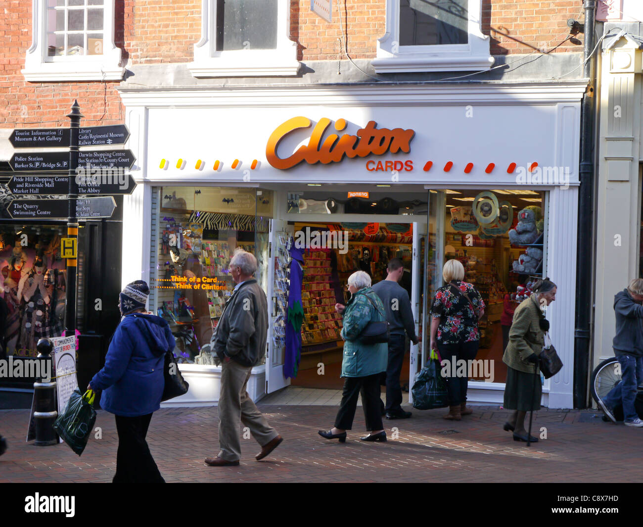 Clinton retail hi-res stock photography and images - Alamy