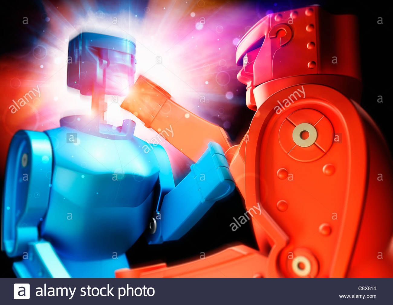 Robots Fighting Stock Photos & Robots Fighting Stock Images - Alamy