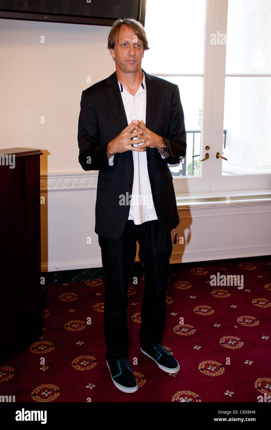 Tony Hawk in attendance Up2Us CoachYear Ceremony Reception Longworth ...