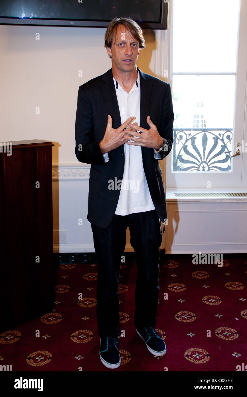 Tony Hawk in attendance Up2Us CoachYear Ceremony Reception Longworth ...