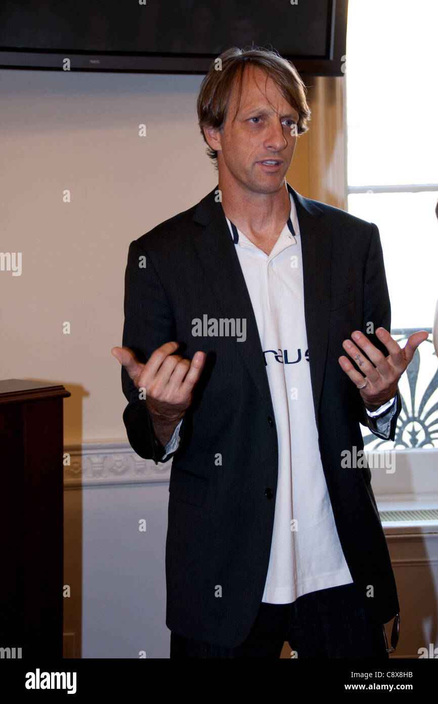 Tony Hawk in attendance Up2Us CoachYear Ceremony Reception Longworth ...