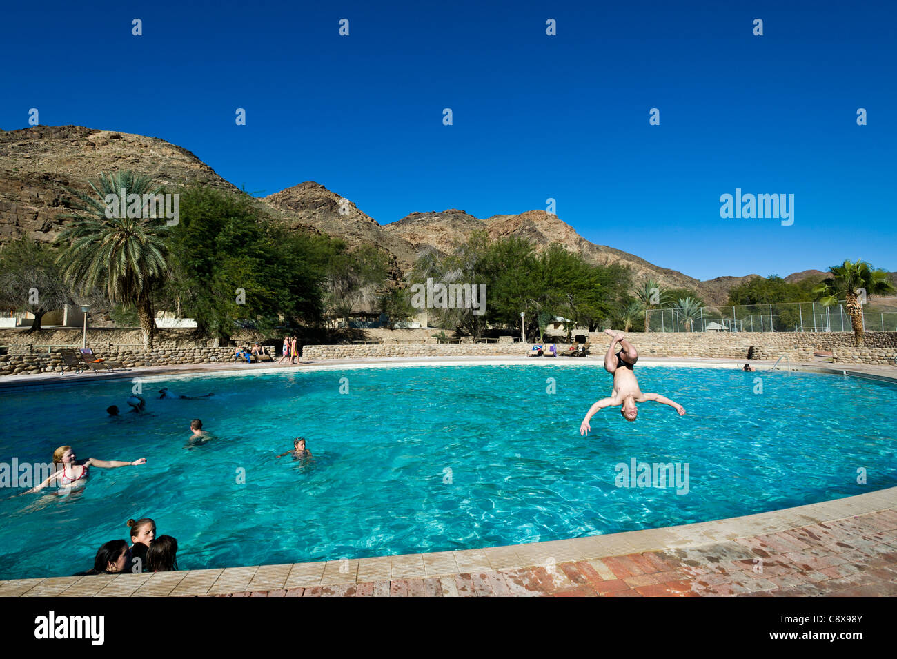 Ai-Ais hot springs swimming pool in Ai-Ais/Richtersveld Transfrontier ...