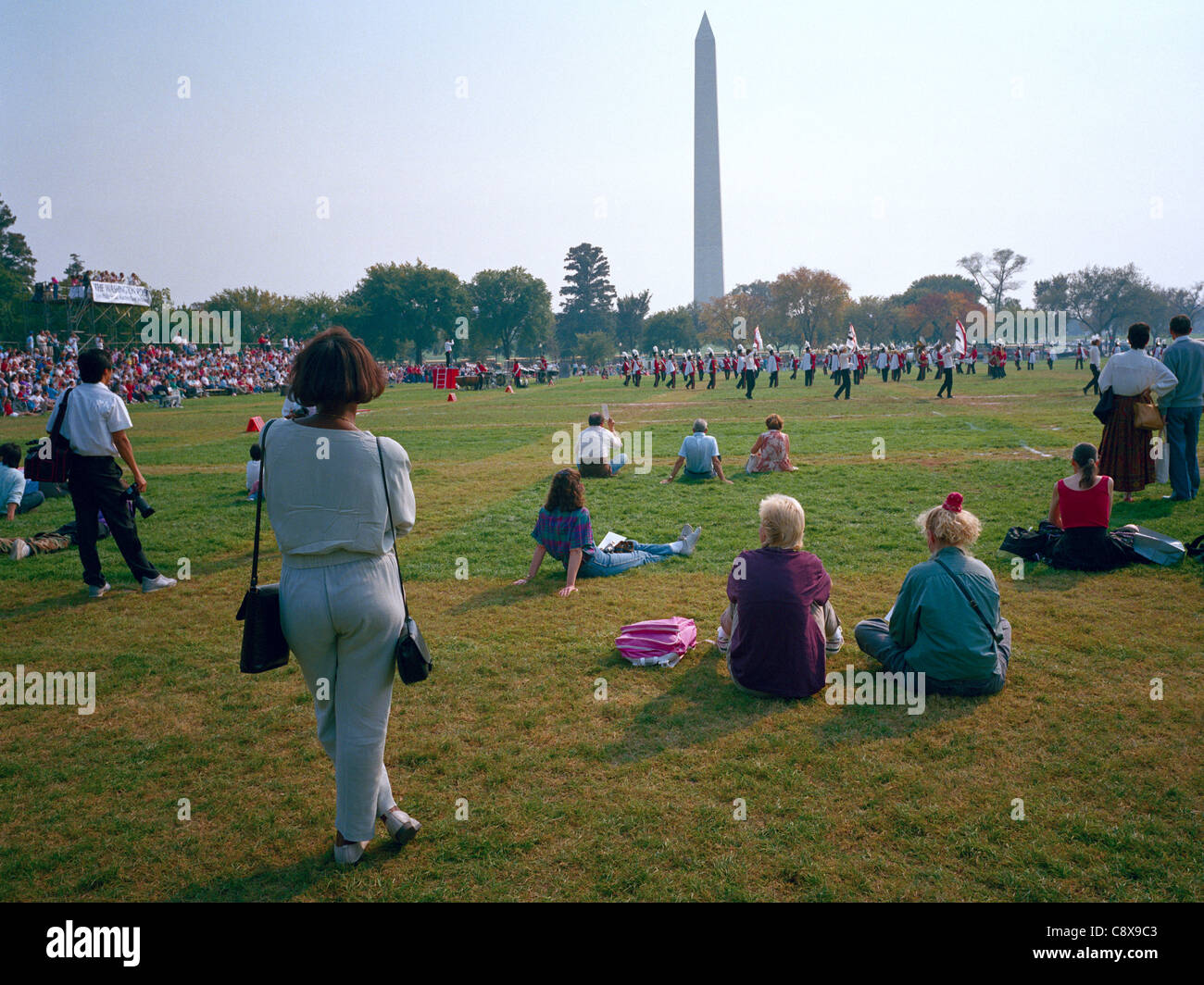 Spectators at Washington Post John Philip Sousa Marching Band ...